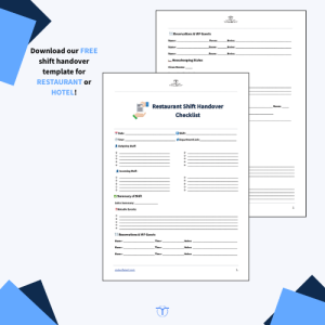 FREE Shift Handover Template for Hospitality Teams (+ How to Use It ...